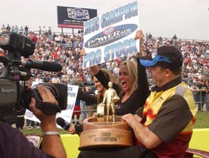 DALLAS - Anderson Wins NHRA Pro Stock Championship