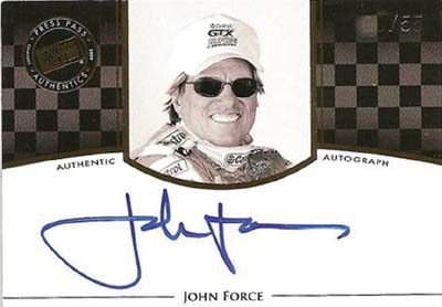 John Force Trading Cards a Hot Commodity