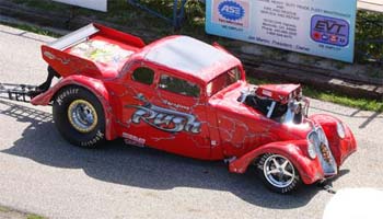 Spike Sterling's Blown '33 Willy's Coupe Pro Mod joins the NEOPM for 2010