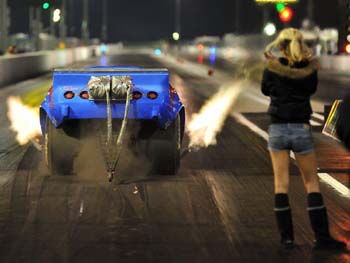 Diehl Returns After Fiery Accident