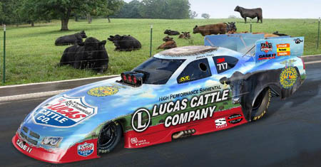 Lucas Cattle Company Funny Car Debuts in Charlotte this Weekend with ...