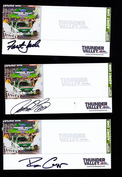 Bristol Dragway Offers Autographed Tickets from NHRA's Biggest Stars