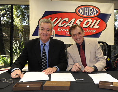 Lucas Oil Products Extends Series Sponsorship of NHRA Lucas Oil Drag ...