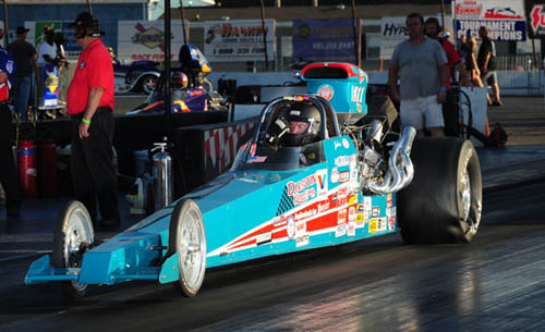 IHRA Quick Rod World Champion John Dustin