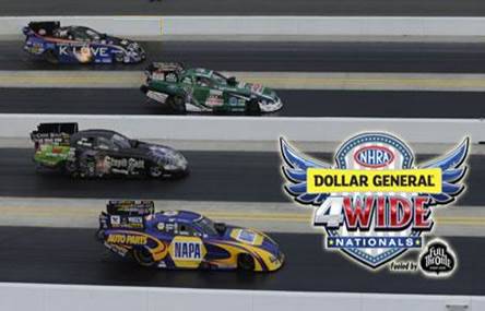 CHARLOTTE 1 - Dollar General NHRA Four-Wide Nationals Races into zMAX ...