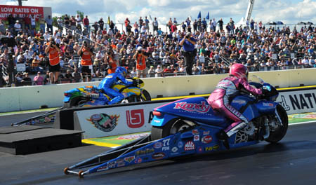 SONOMA - Pro Stock Motorcycle Rider Angie Smith Eager to Continue ...