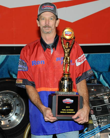2014 IHRA Nitro Altered Champion Ron Maroney