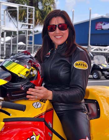 ATLANTA - Angelle Sampey Fired Up for Chance to Win