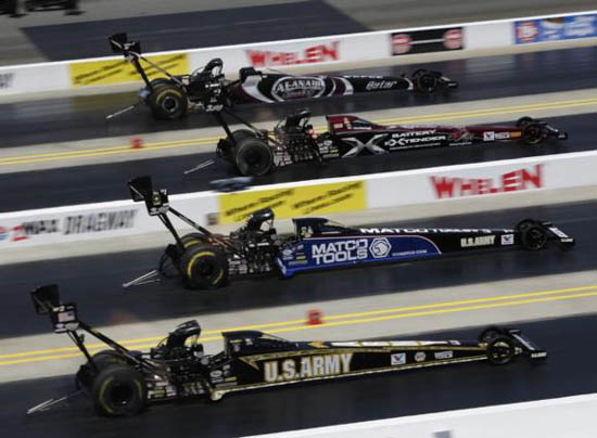 NHRA 4-Wide Nationals By the Numbers