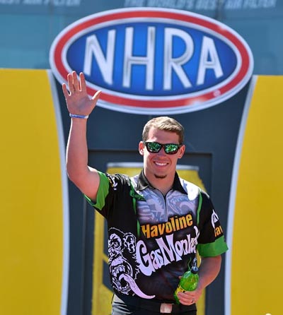 HOUSTON - Alex Laughlin has Growing Expectations Approaching NHRA ...