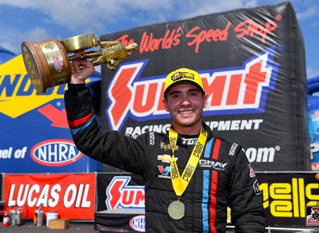 SONOMA - Consistency on Defending Pro Stock Event Winner Tanner Gray's Mind