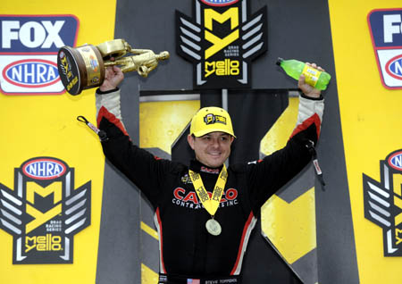 LAS VEGAS 2 - Top Fuel Points Leader Steve Torrence Focused on Task at ...