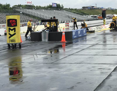 EPPING - Track Drying is Underway