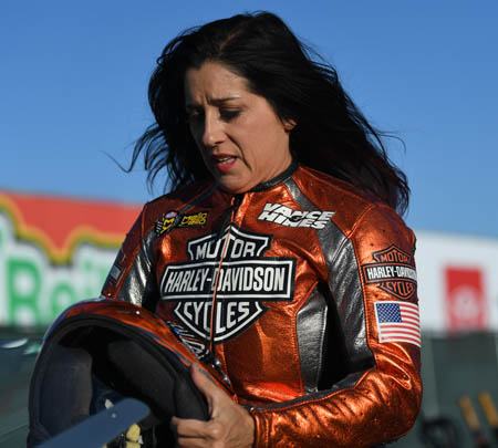 INDY - Pro Stock Motorcycle's Angelle Sampey Looking Forward to Challenges