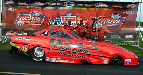 Doug Gordon Wins First Top Alcohol Funny Car Title
