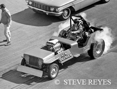 Invasion of the Jeeps in the Funny Car Class