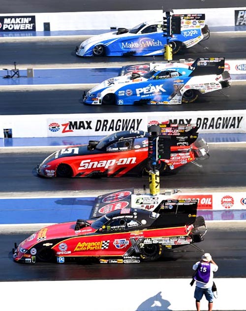 CHARLOTTE 1 - Excitement Abounds as NHRA Camping World Drag Racing ...