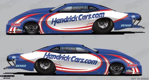 Greg Anderson Honored to Bring Hendrickcars.com Scheme to NHRA Charlotte