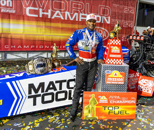 Antron Brown Secures Fourth NHRA Top Fuel World Championship, First as ...