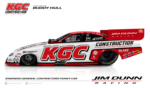 Jim Dunn Racing and Buddy Hull Roll Out KGC Funny Car for Vegas