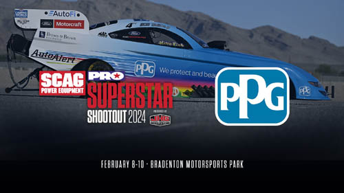 PPG Named Premier Sponsor of PRO Superstar Shootout